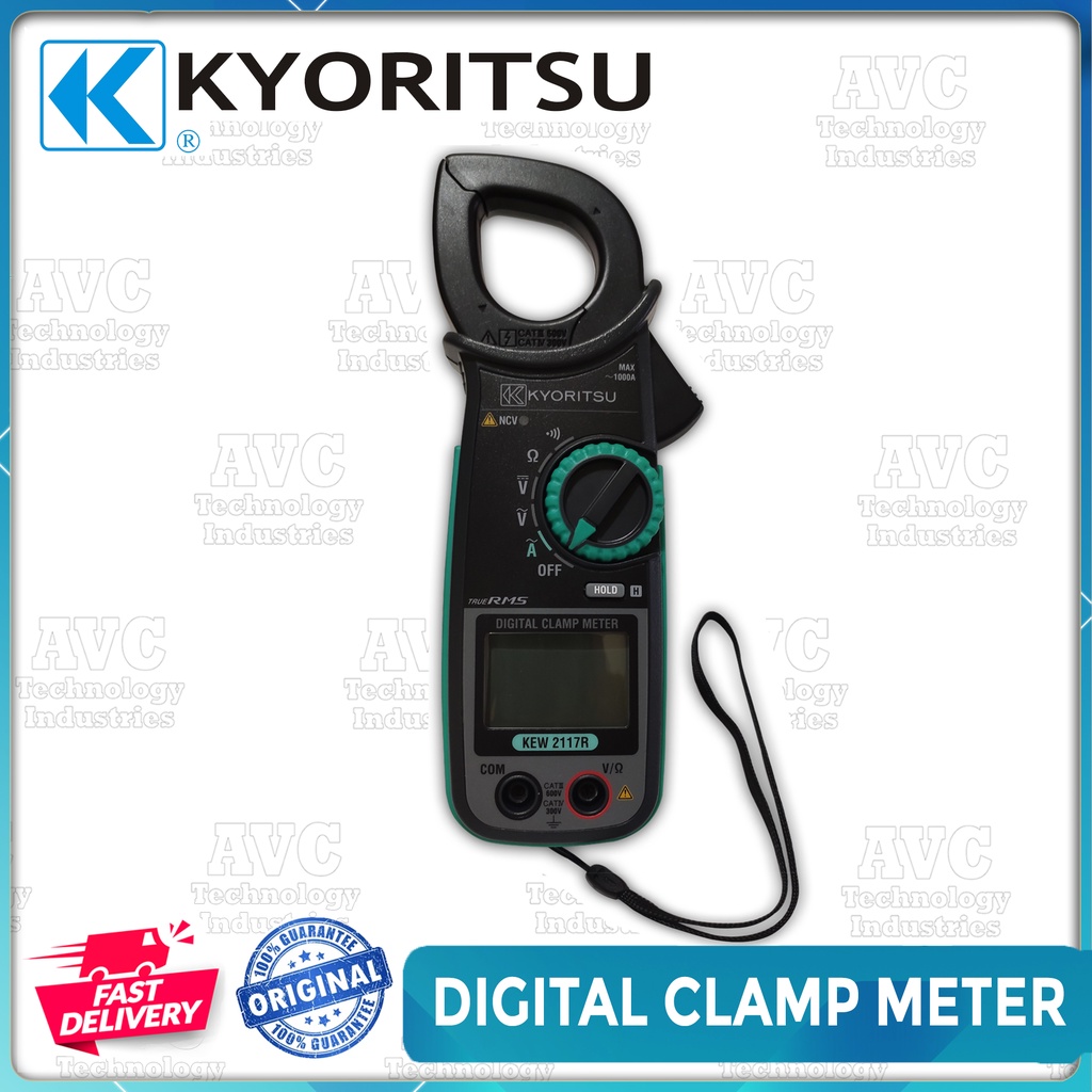 KYORITSU DIGITAL CLAMP METER KEW21174 | Shopee Philippines