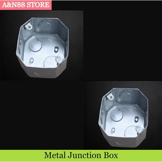 JUNCTION BOX / UTILITY BOX (4X4 /2X4) METAL | Shopee Philippines