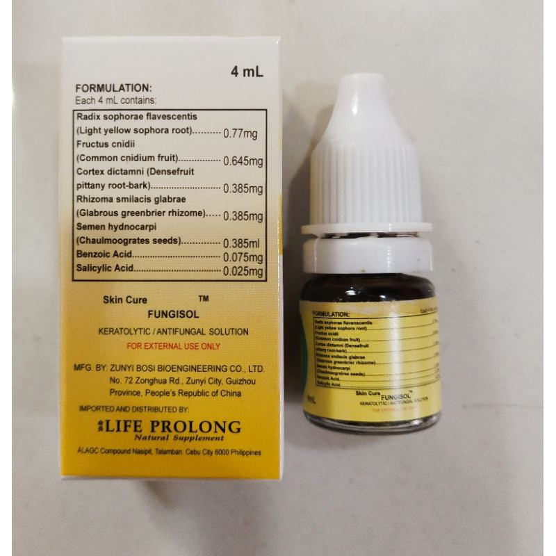 Fungisol solution keratolytic / antifungal solution fungi | Shopee ...