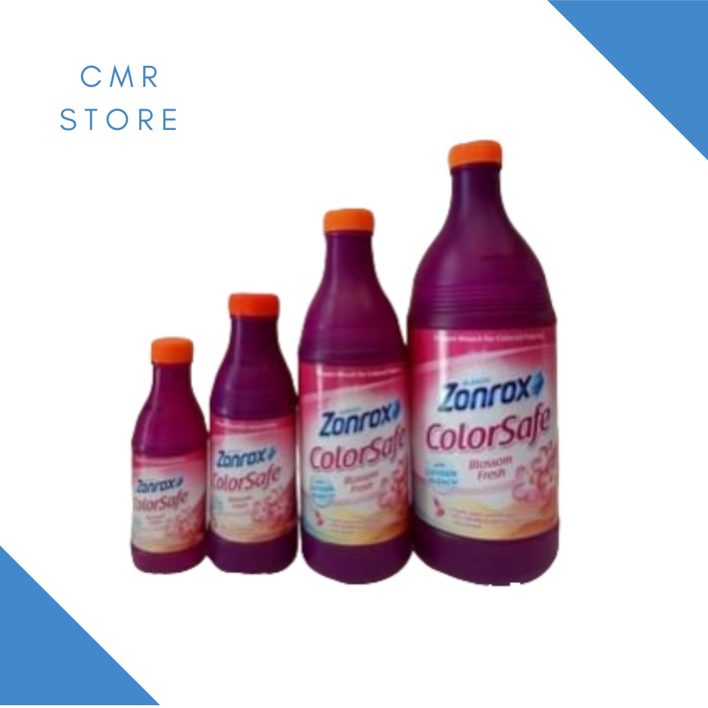 Zonrox Bleach Colorsafe Bloosom Fresh 900ml | Shopee Philippines