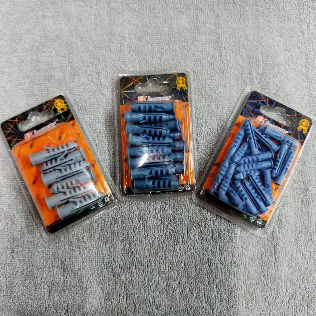 Plastic Tox Screw Plug Anchor Wall Plugs 10mm/8mm/6mm | BeeCost