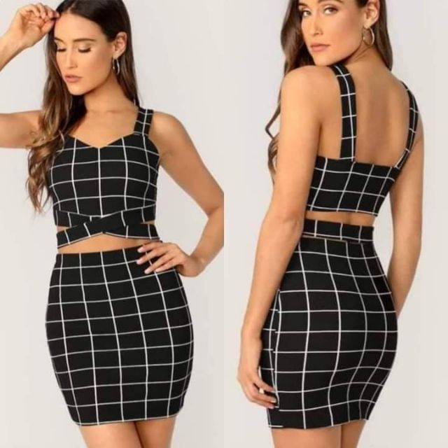 Crop Top Sexy Vella Terno | Shopee Philippines