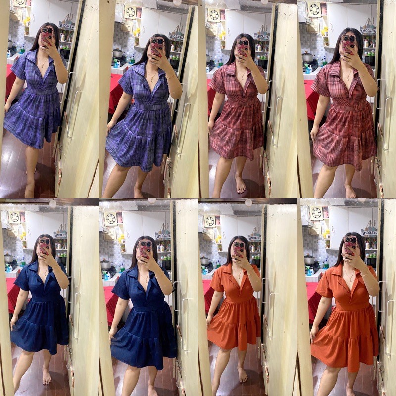 Shiena dress by Plus size collection ph | Shopee Philippines