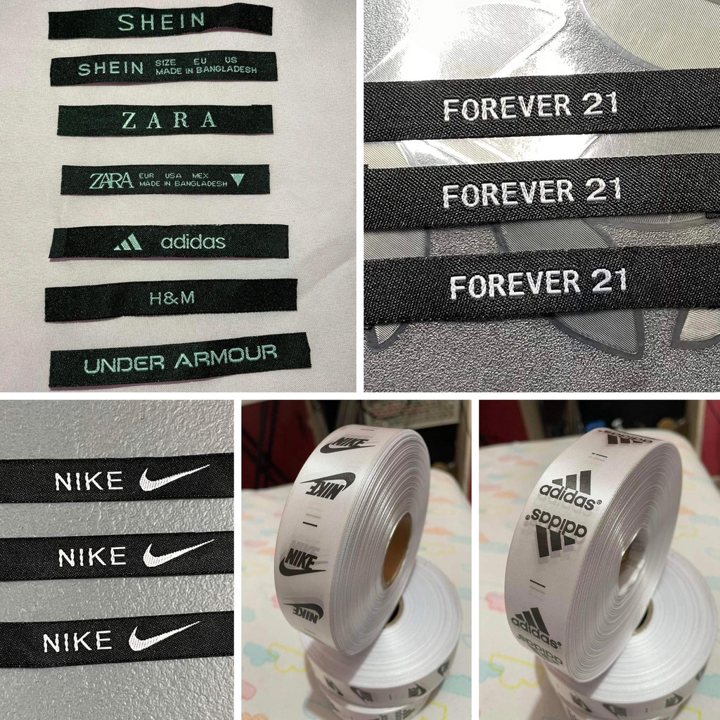 1K PCS Etiketa I Cloth Label I Etiquette I Washable | Shopee Philippines