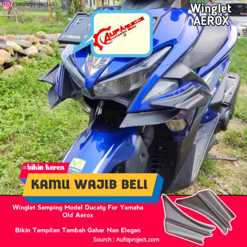 Yamaha Aerox V1 Side winglet | Shopee Philippines