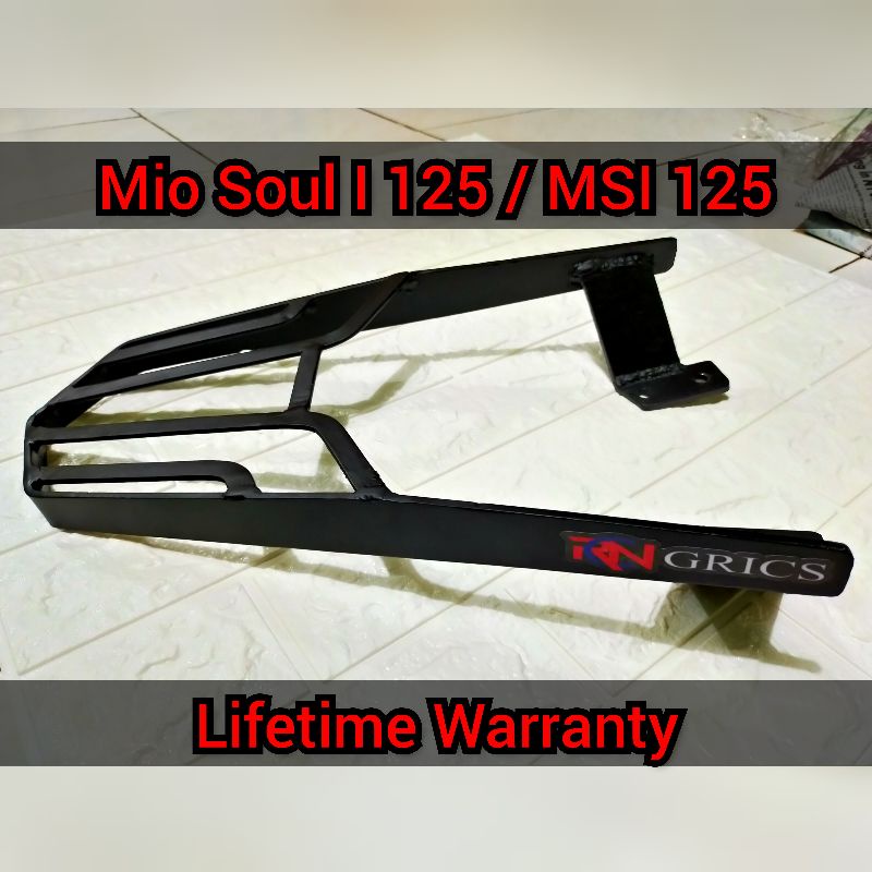 Yamaha MSI 125 / Mio Soul I 125 / Soul GT Heavy Duty Grics Monorack ...