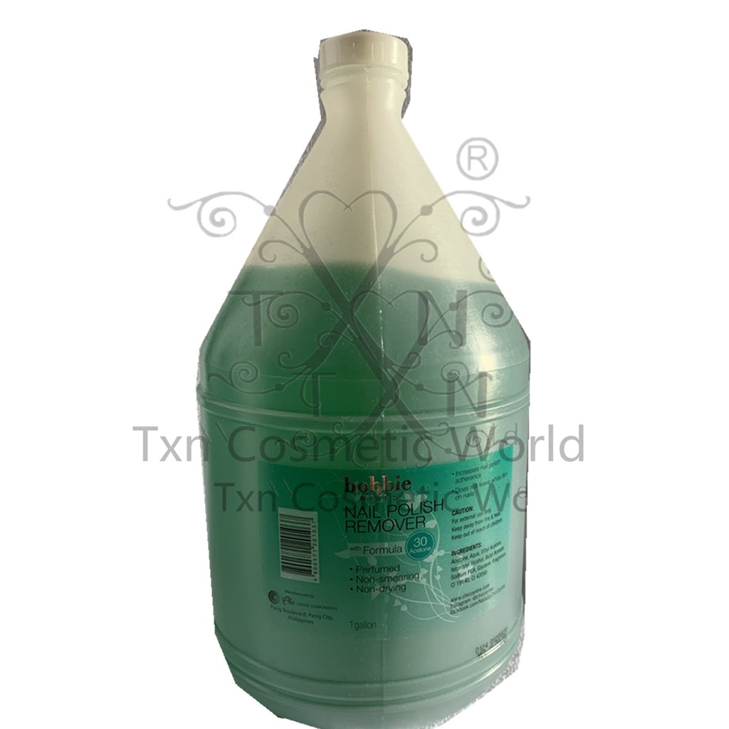 Bobbie acetone (1gallon) | Shopee Philippines