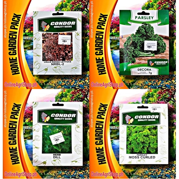 CONDOR SEEDS - NRBL2 LETTUCE / PARSLEY DECORA / DILL / PARSLEY CURLED ...