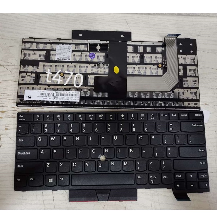 Lenovo Ibm Thinkpad Keyboard T470 T480 A475 A485 US Layout | Shopee ...