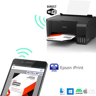 EPSON EcoTank L3258 Multi-function Printer Wireless Original Epson CiSS ...
