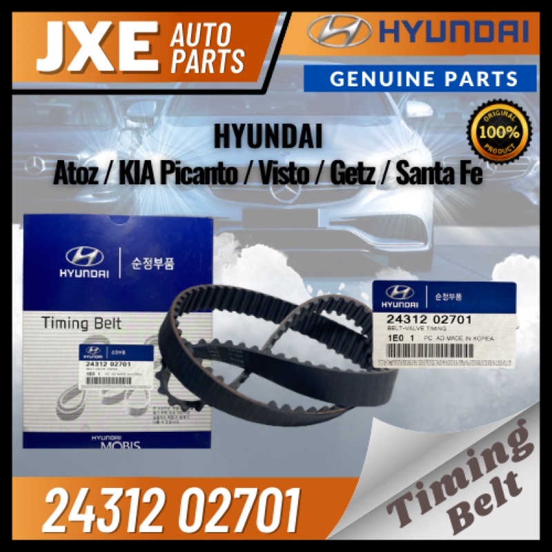 HYUNDAI MOBIS Timing Belt-Valve No(24312 02701) 101YU20 for Atoz /KIA ...
