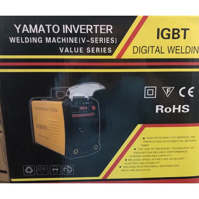 YAMATO V-series inverter welding machine 300amps | Shopee Philippines