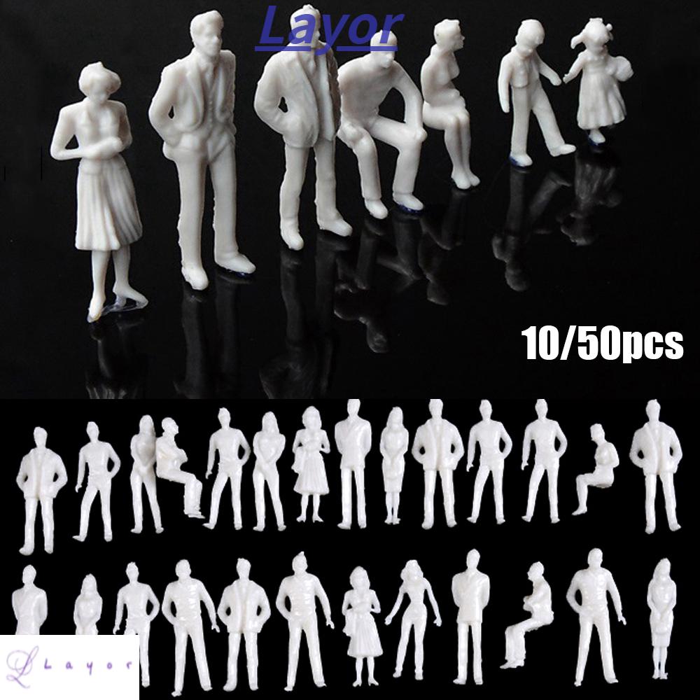 LAYOR ABS Plastic People Figures Human Scale DIY Character Model ...