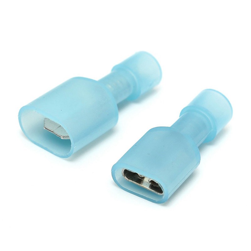 50pcs Female & Male Fully Insulated Wire Terminals Connector Nylon ...