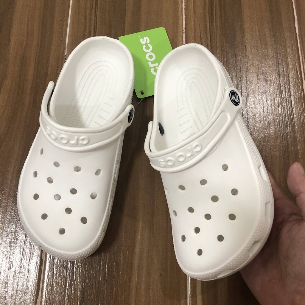 【CROCS】High Quality Unisex Crocs for Women Crocs for Men White Crocs ...