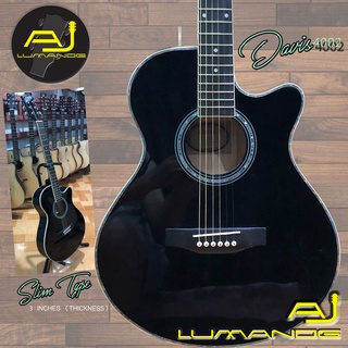 DAVIS 40 series ACOUSTIC GUITAR SLIM type - CONCERT type BY: ANTONIO ...
