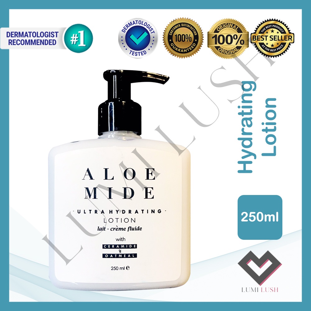 Aloemide Ultra hydrating Deep Moisturizing and Smoothening Lotion 250ml ...