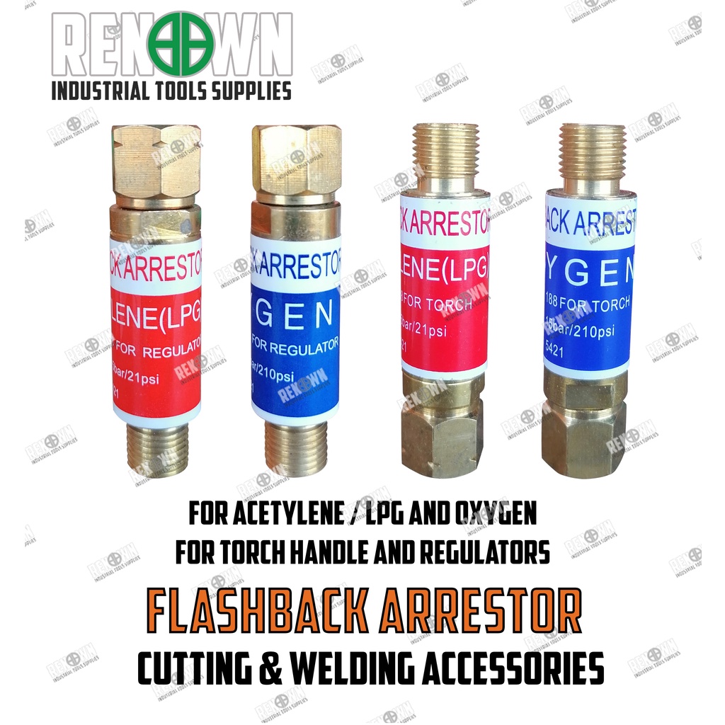 Flashback Arrestor for Cutting & Welding Outfit | Shopee Philippines