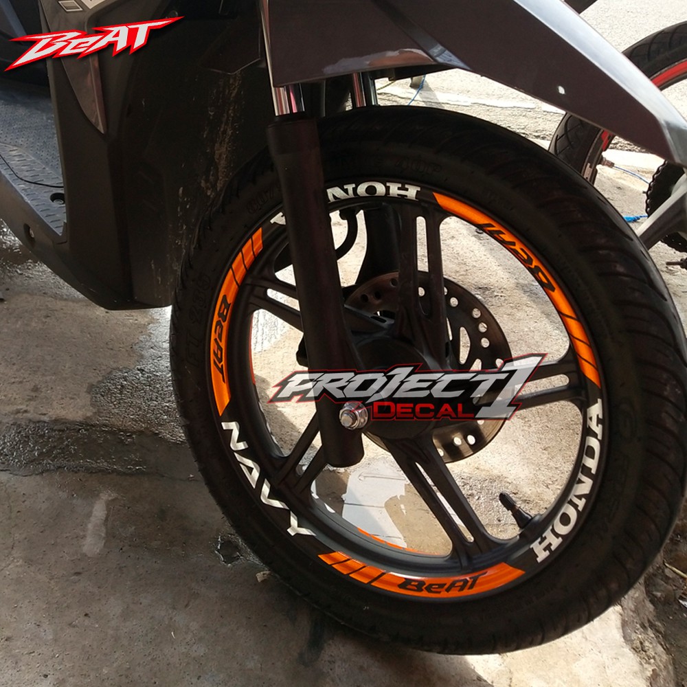 HONDA BEAT V1 OR V2 REFLECTORIZE MAGS STICKER ( SET ) | Shopee Philippines