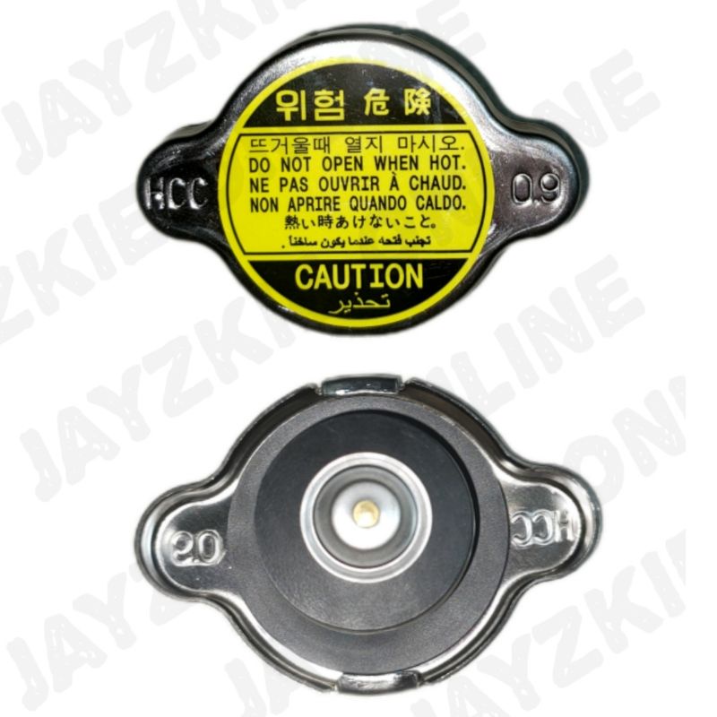 RADIATOR CAP ORIGINAL HCC 0.9 FOR GETZ 1.1 2004-2006/ PICANTO 2004-2010 ...