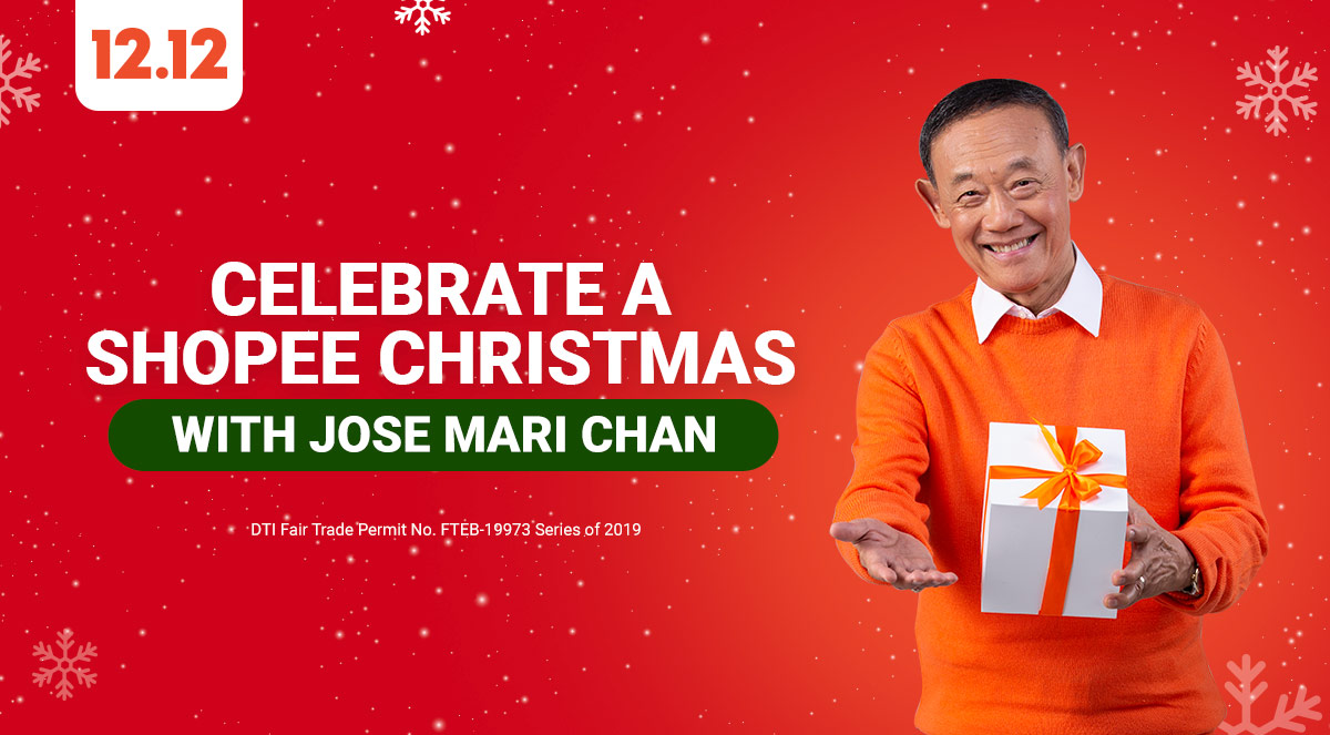 Shopee's New Brand Ambassador Jose Mari Chan | Shopee PH