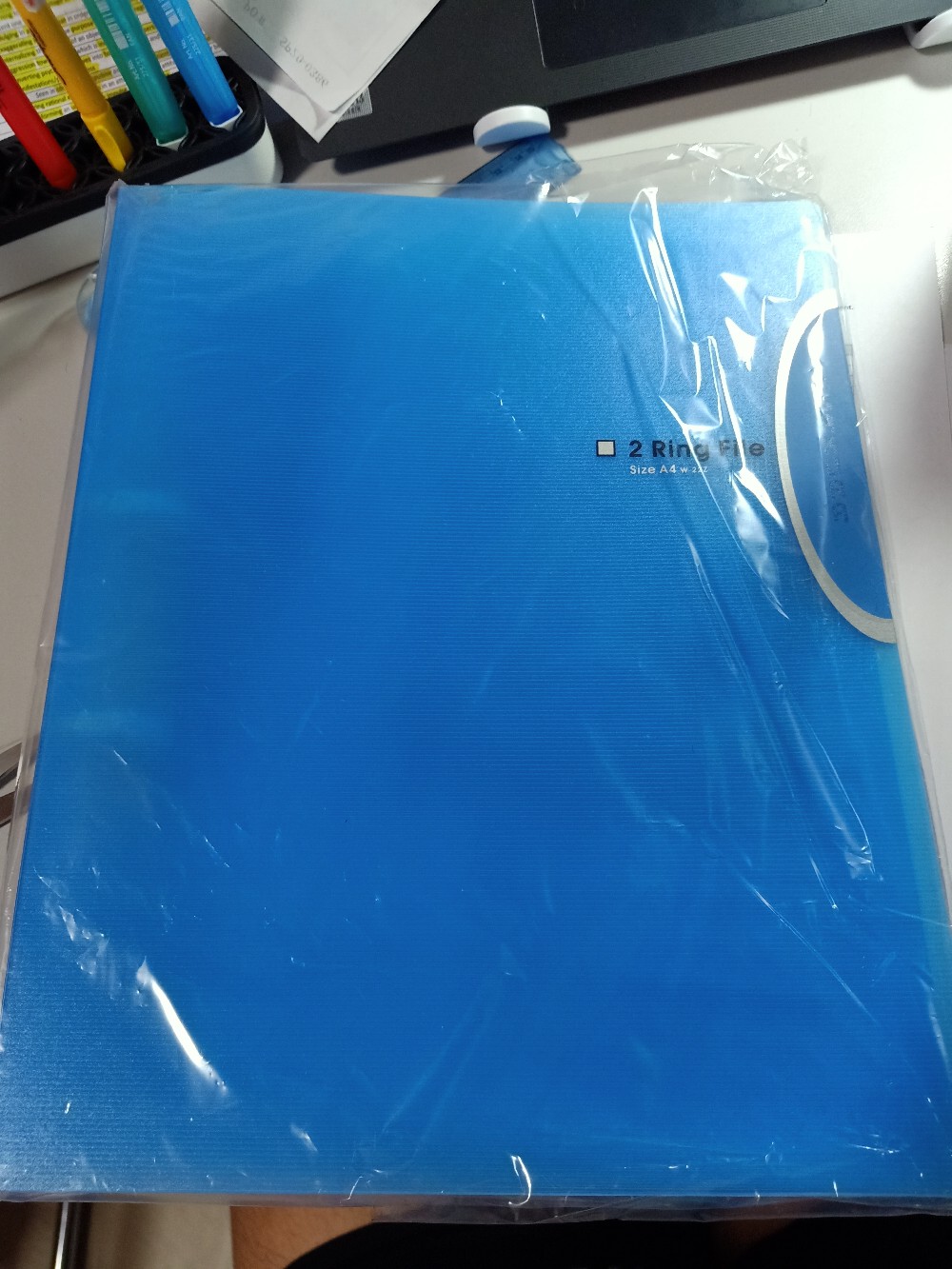 SAKURA Translucent/Transparent 2-Ring Presentation Binders File Folder ...