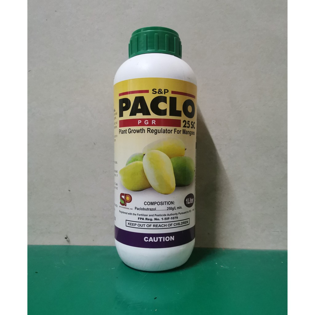 S&P PACLO (PACLOBUTRAZOL) 25 SC PLANT GROWTH REGULATOR / PLANT GROWTH ...