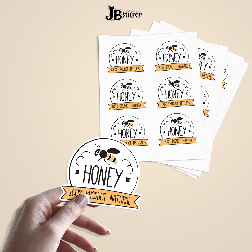 50pcs Honey Sticker Label, Packaging Labels, Product Stickers, Sticker ...