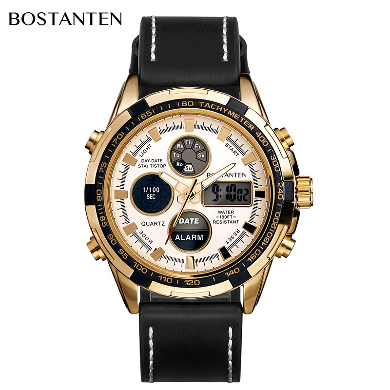 【Bostanten Official】 Men's Watch Special Sale Men's Waterproof Watch ...