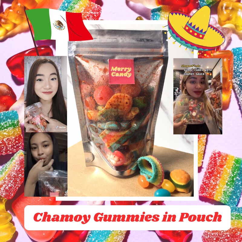 200G The Best and Original Chamoy Gummies/Candies by Merry Candy PH ...