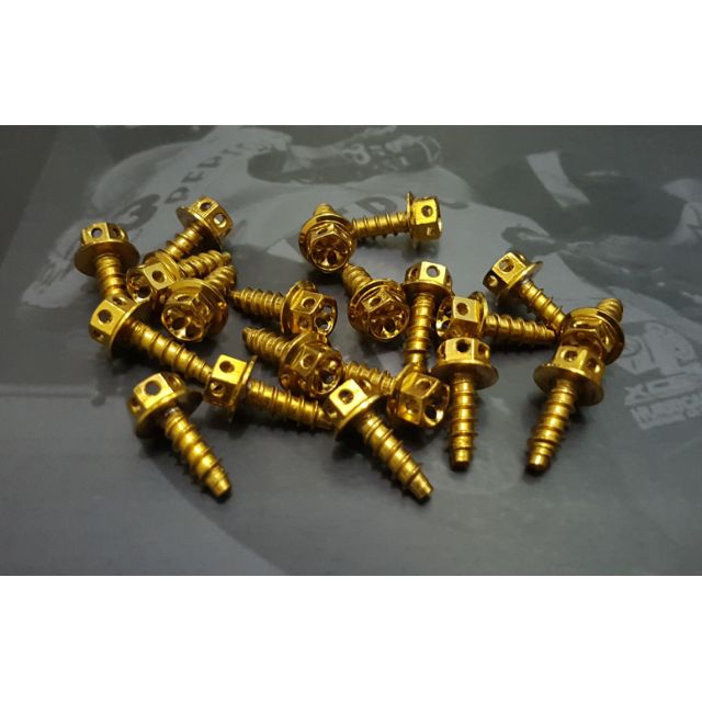 Gold Body Bolts Flower Type Heng Thailand | Shopee Philippines