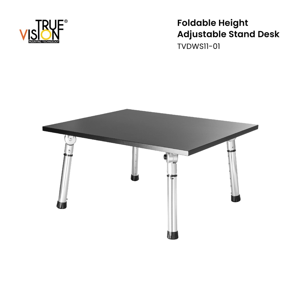 True Vision Height Adjustable Laptop Stand Desk TVDWS11-01 | Shopee ...