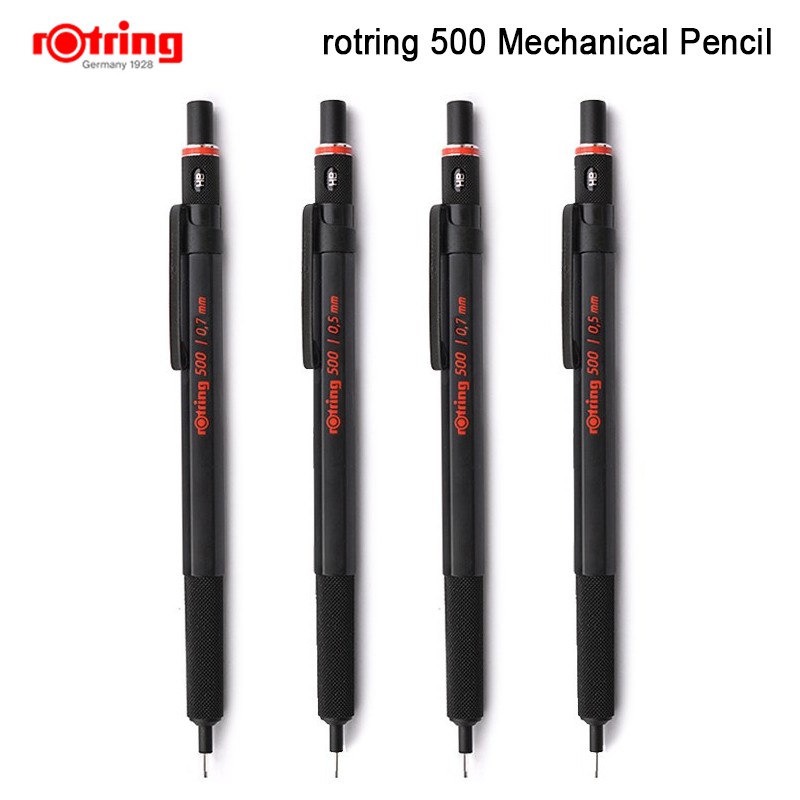 Rotring 500 0.5mm/0.7mm Automatic Mechanical pencil Plastic body Metal ...