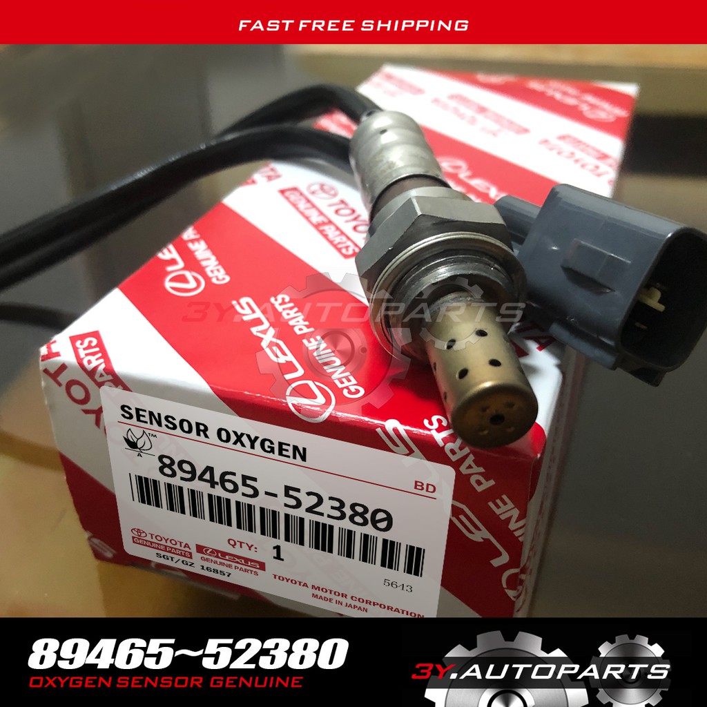 GENUINE 89465-52380 High Quality Lambda Oxygen Sensor Fits Toyota Yaris ...