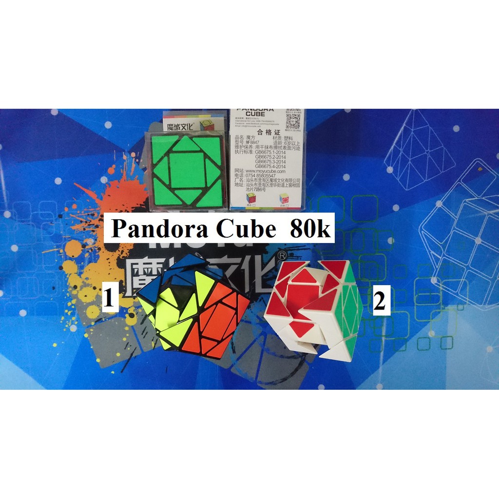 Rubik 3x3x3. Pandora Cube Rubik's Cube 3x3x3 but other corners - Manila Store