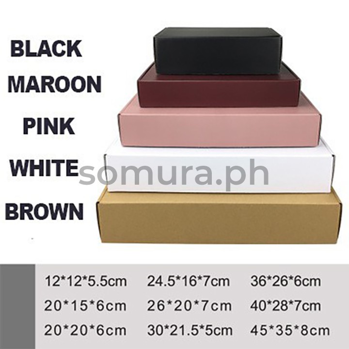 ON HAND Carton box corrugated cardboard box packaging Thick | Shopee ...