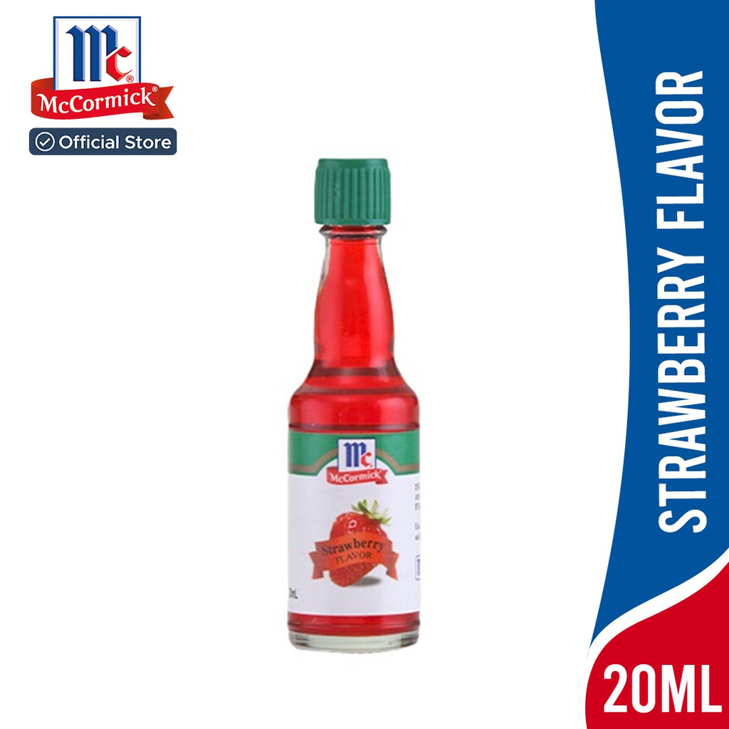 McCormick Strawberry Flavor 20ml | Shopee Philippines