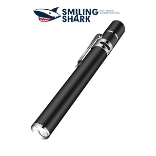 Smiling Shark Penlight Medical Yellow White Light 2 In 1 Pen Torch ...