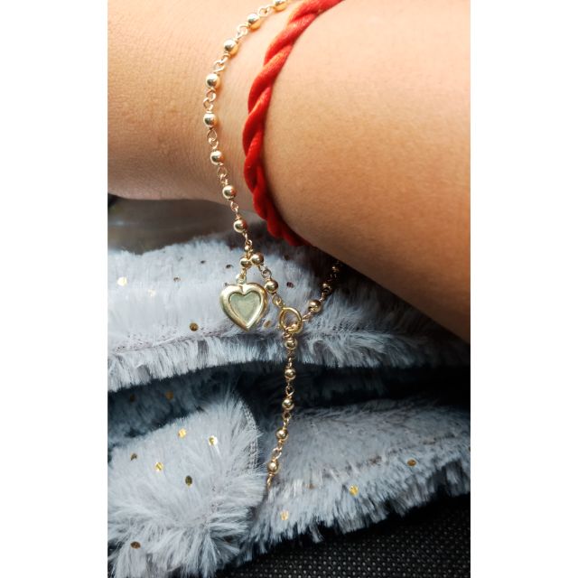 STOP&SHOP CEBU 10K GOLD SIMPLE AND CLASSY BRACELET | Shopee Philippines