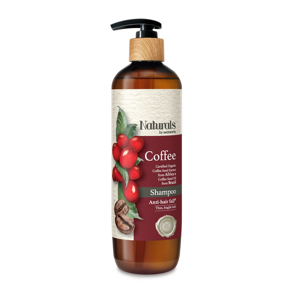 NATURALS BY WATSONS Coffee Shampoo 490ml | Shopee Philippines