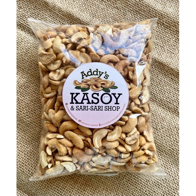 Garlic Salted Kasoy Nuts (Adobong Cashew with Crispy Garlic) | Shopee ...