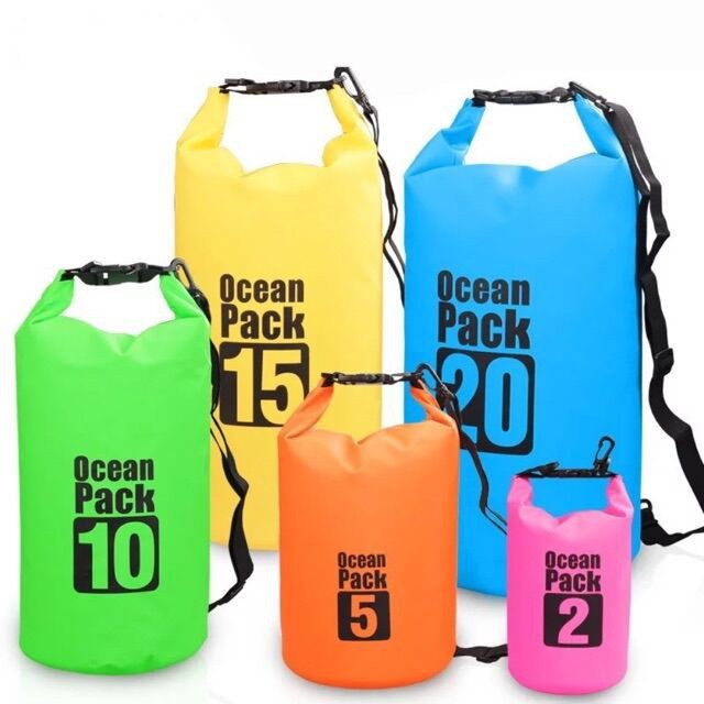 2L 3L 5L 10L 15L 20L (Makapal) Ocean pack Waterproof Dry bag ocean pack oceanpack | Shopee ...