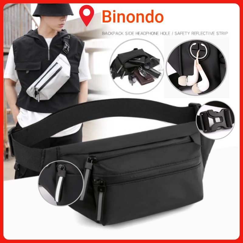 Chest Bag Waist Bag Waterproof Men Personality Outdoor Sports Messenger ...