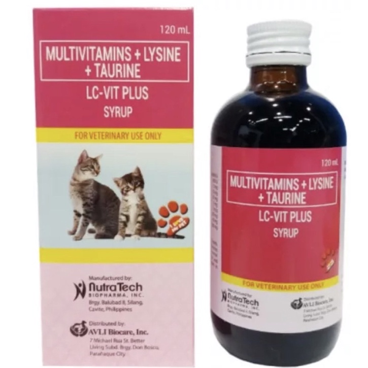 LC Vit Plus Syrup for Cat/Kitten 120ML | Shopee Philippines