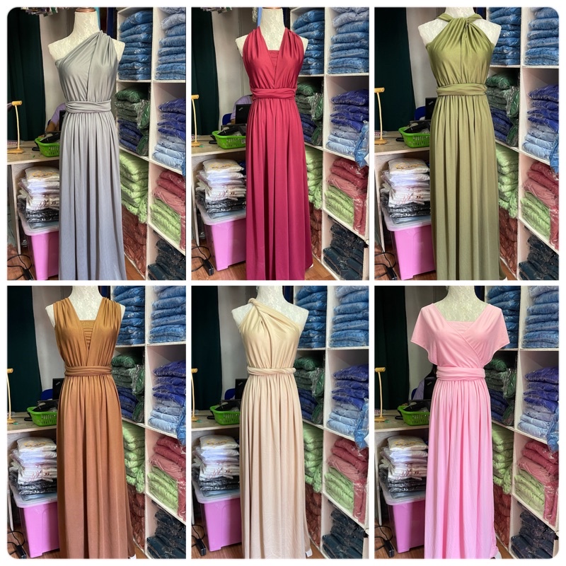 Infinity Dress for Bridesmaid | Shopee Philippines