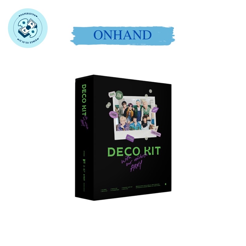[ONHAND] BTS DECO KIT | Shopee Philippines