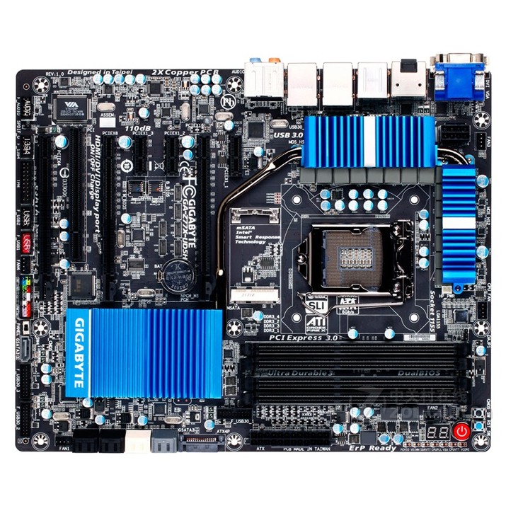 GIGABYTE intel Z77 LGA1155 ATX LucidLogix Virtu MVP対応 GA-Z77X-UD3H 上品なスタイル