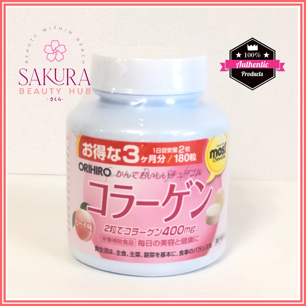 Orihiro Chewable Collagen (90 days) | Shopee Philippines