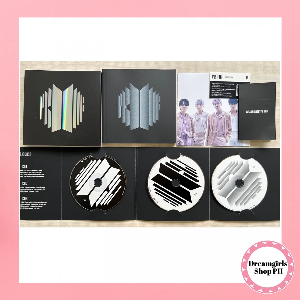 BTS Proof Album Compact Edition [Unsealed] | Shopee Philippines