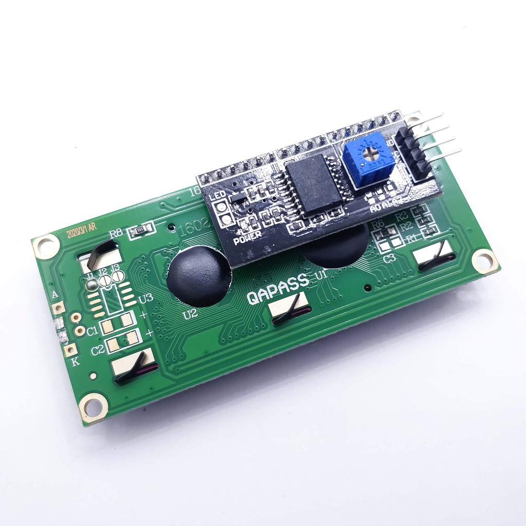 Lcd 16x2 With I2c Iic I2c Twi Spi Serial Interface Board Module Lcd1602